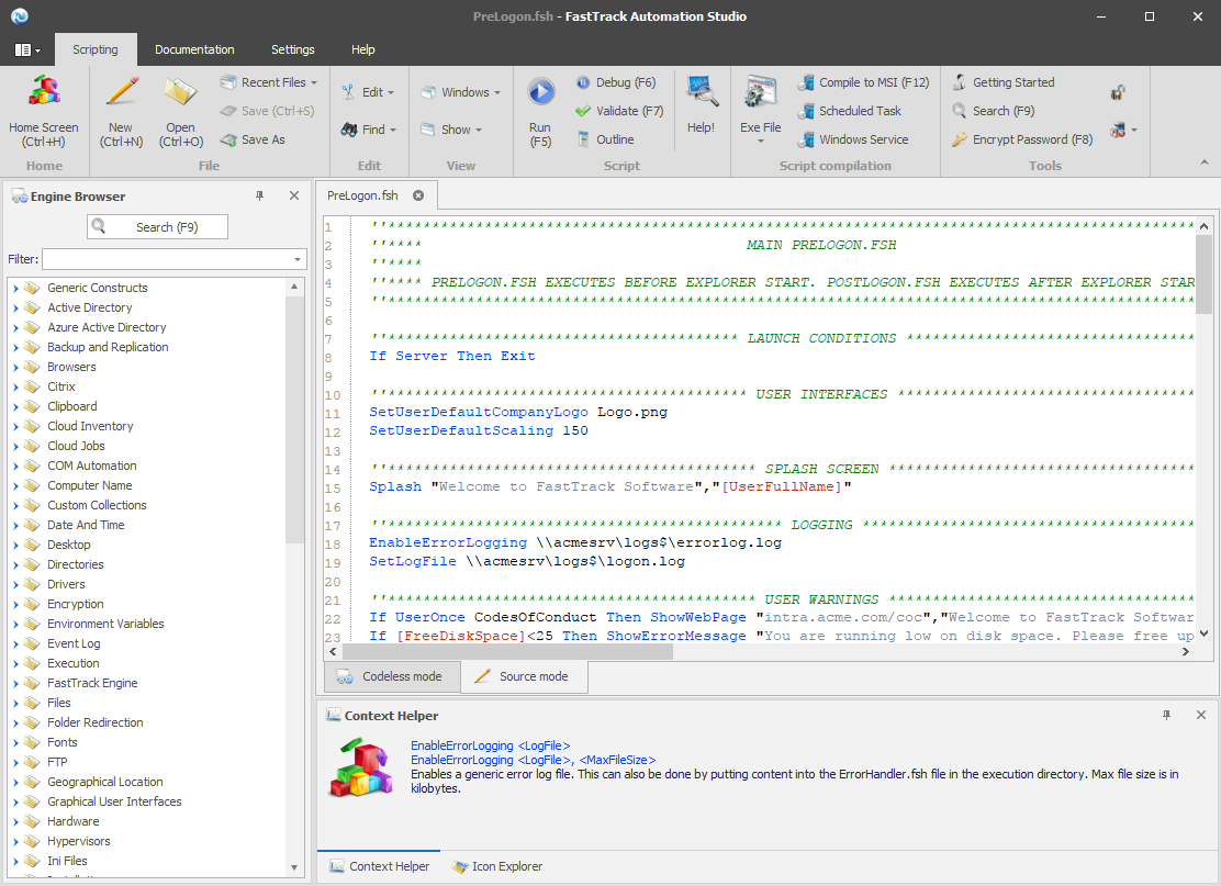 Logon Scripts For Windows 10 8 7 And XP